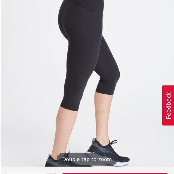 SPANX | Pants & Jumpsuits | Spanx Booty Boost Capri Leggings Sz M ...